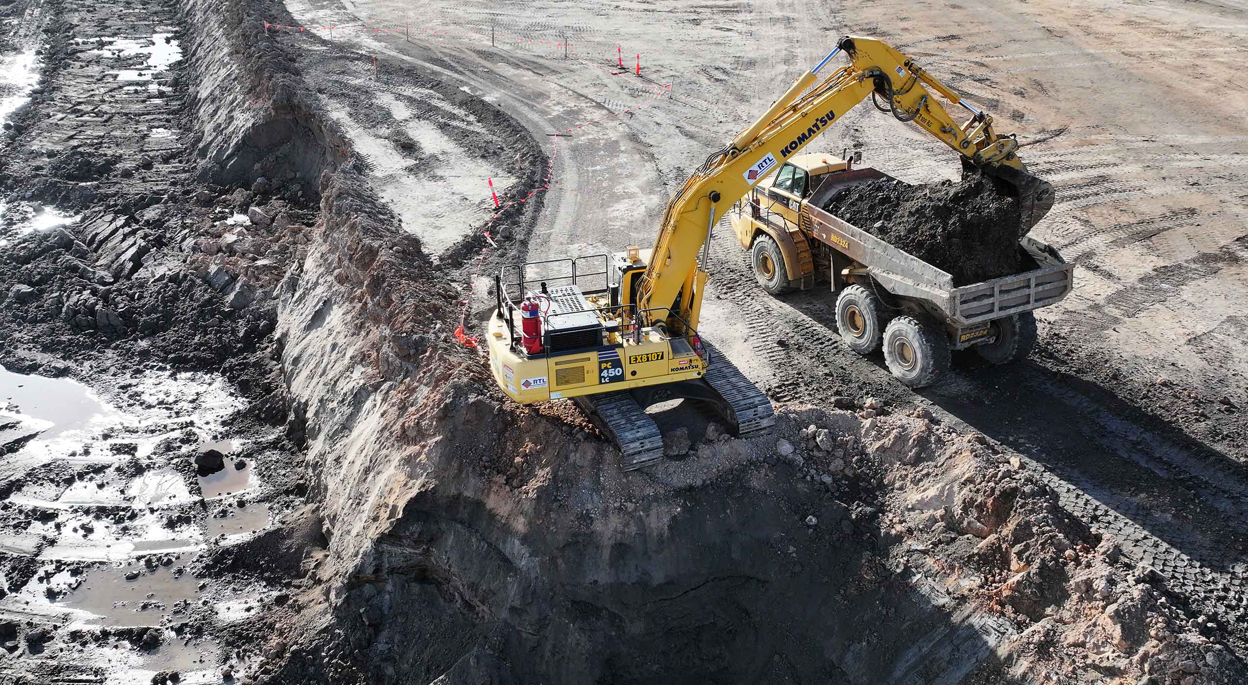 Loy Yang – Ash Pond Removal Project – RTL Mining and Earthworks